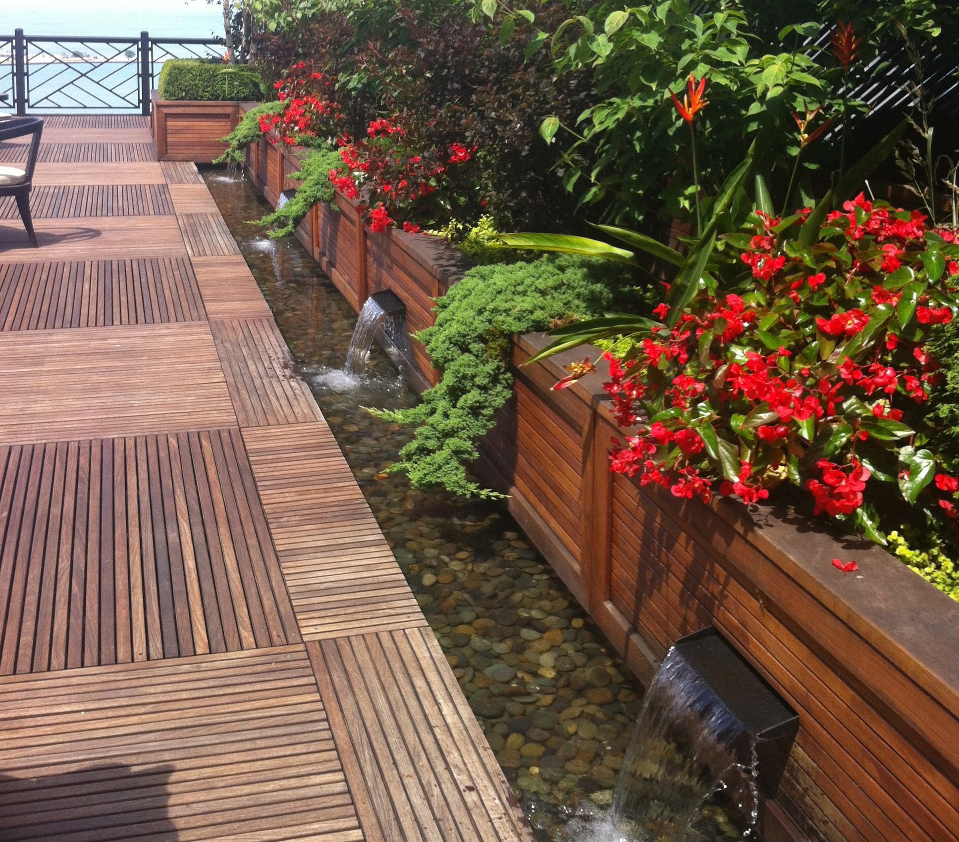Relaxing Water Features Drown Out The Crowd - Botanical Concepts Chicago